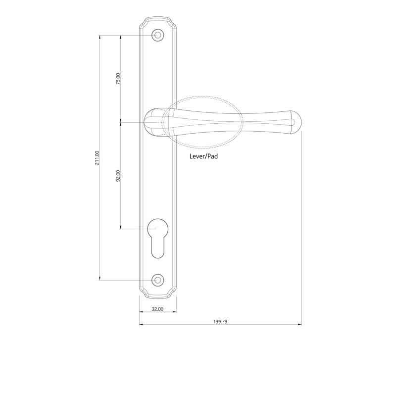 Heritage Lever Handles - Hebden & Holding - quality hardware at ...